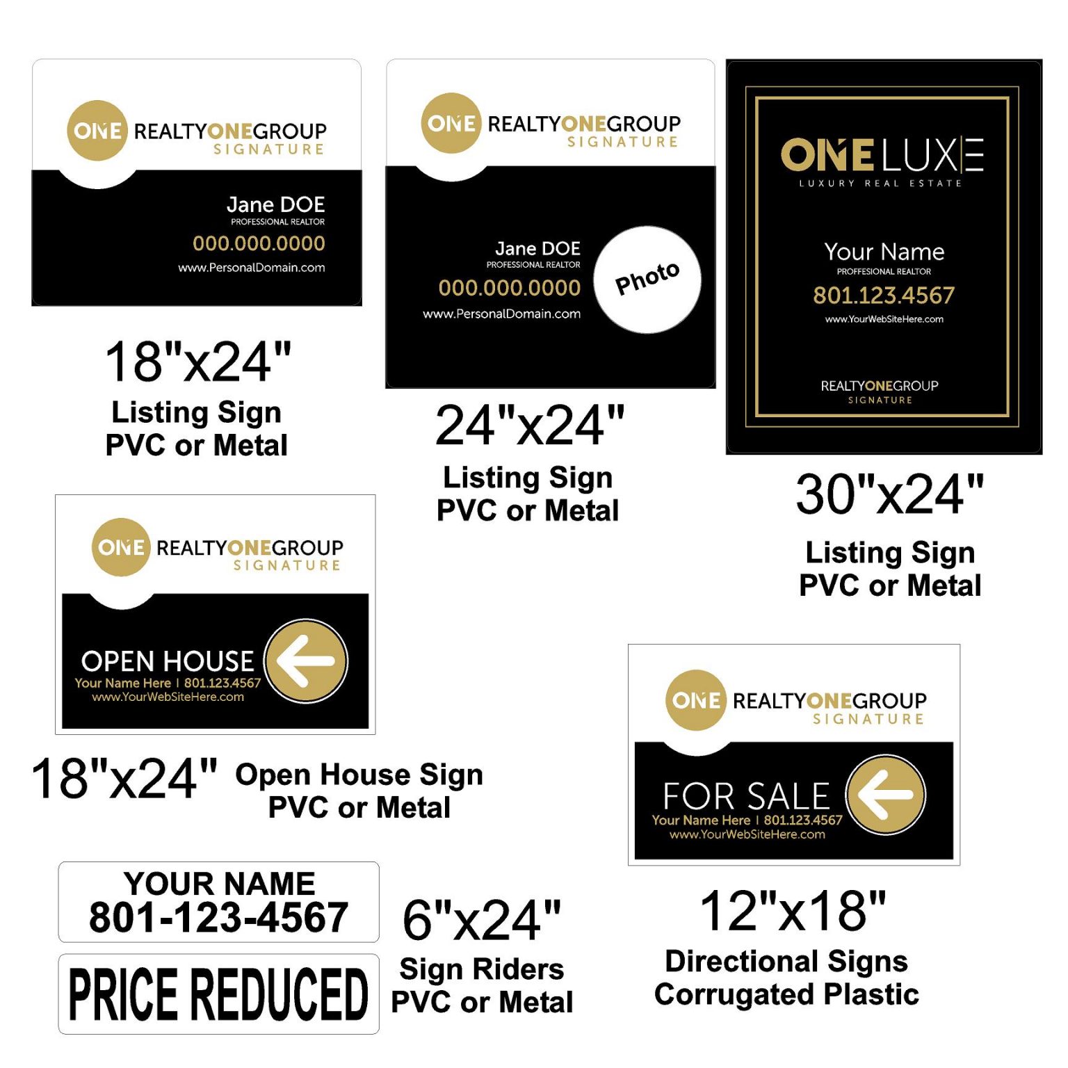 Realty One Group | Sandberg Signs