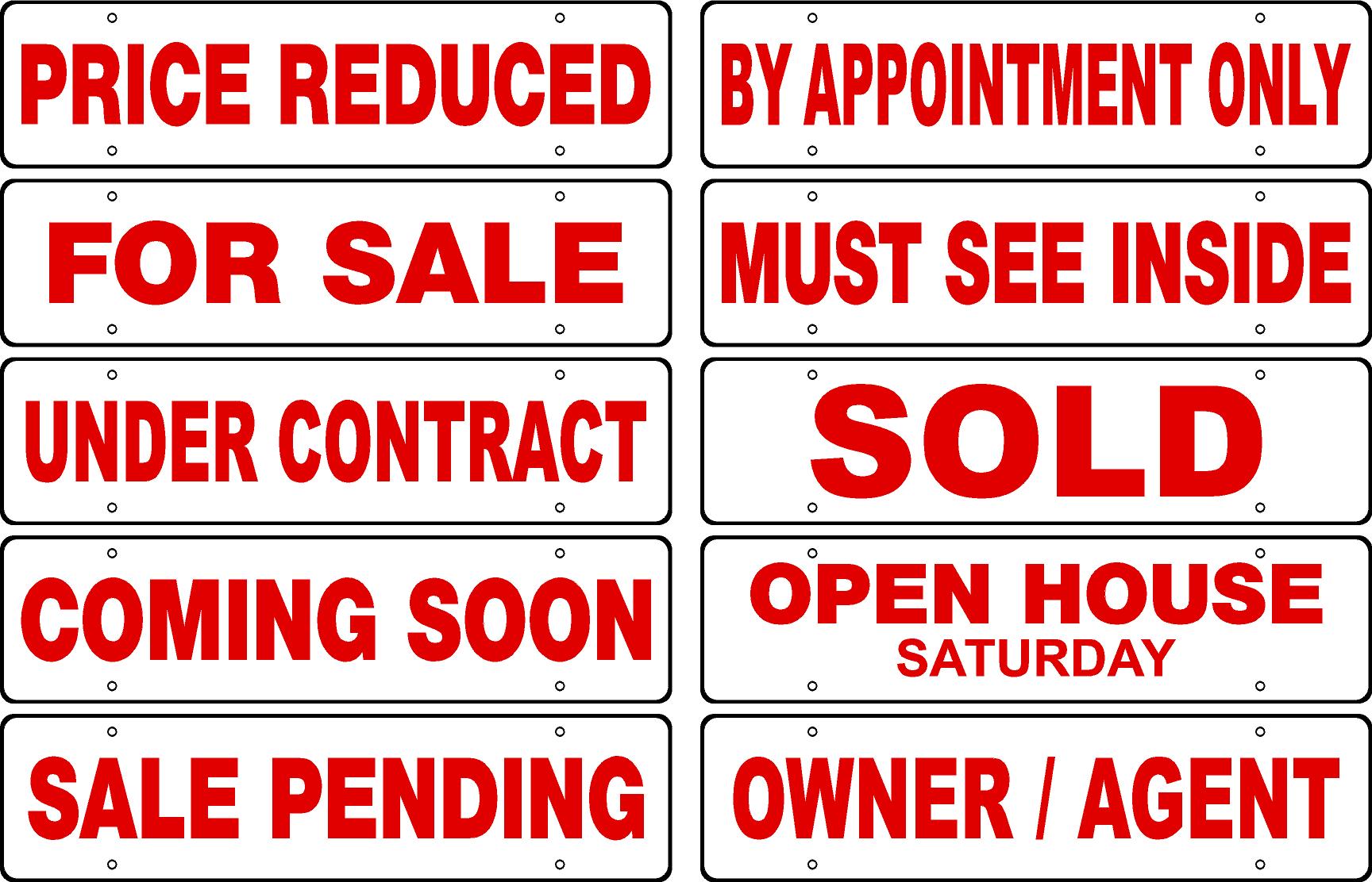 Generic signs | Sandberg Signs